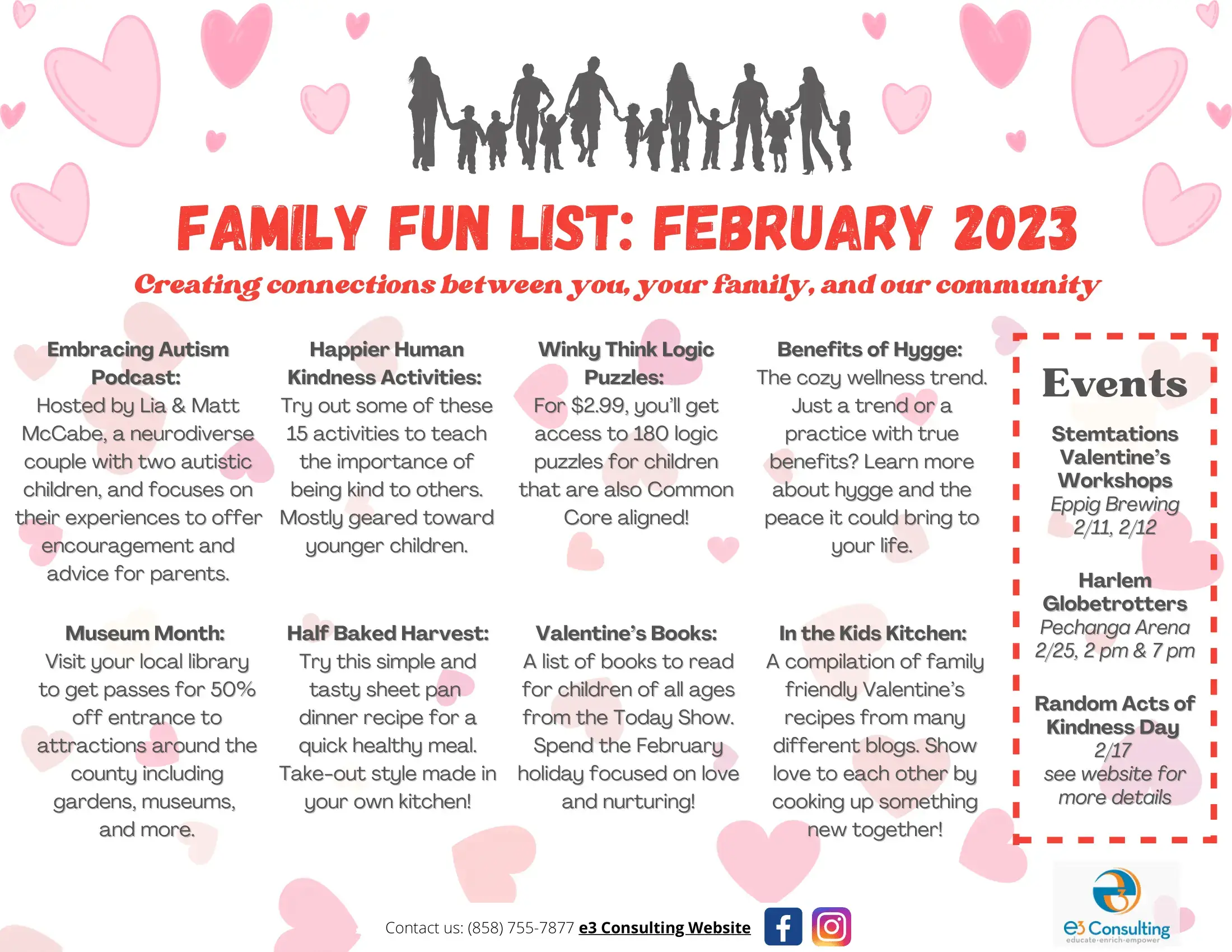 Fun Family Activities for February 2023 in San Diego | e3 Consulting
